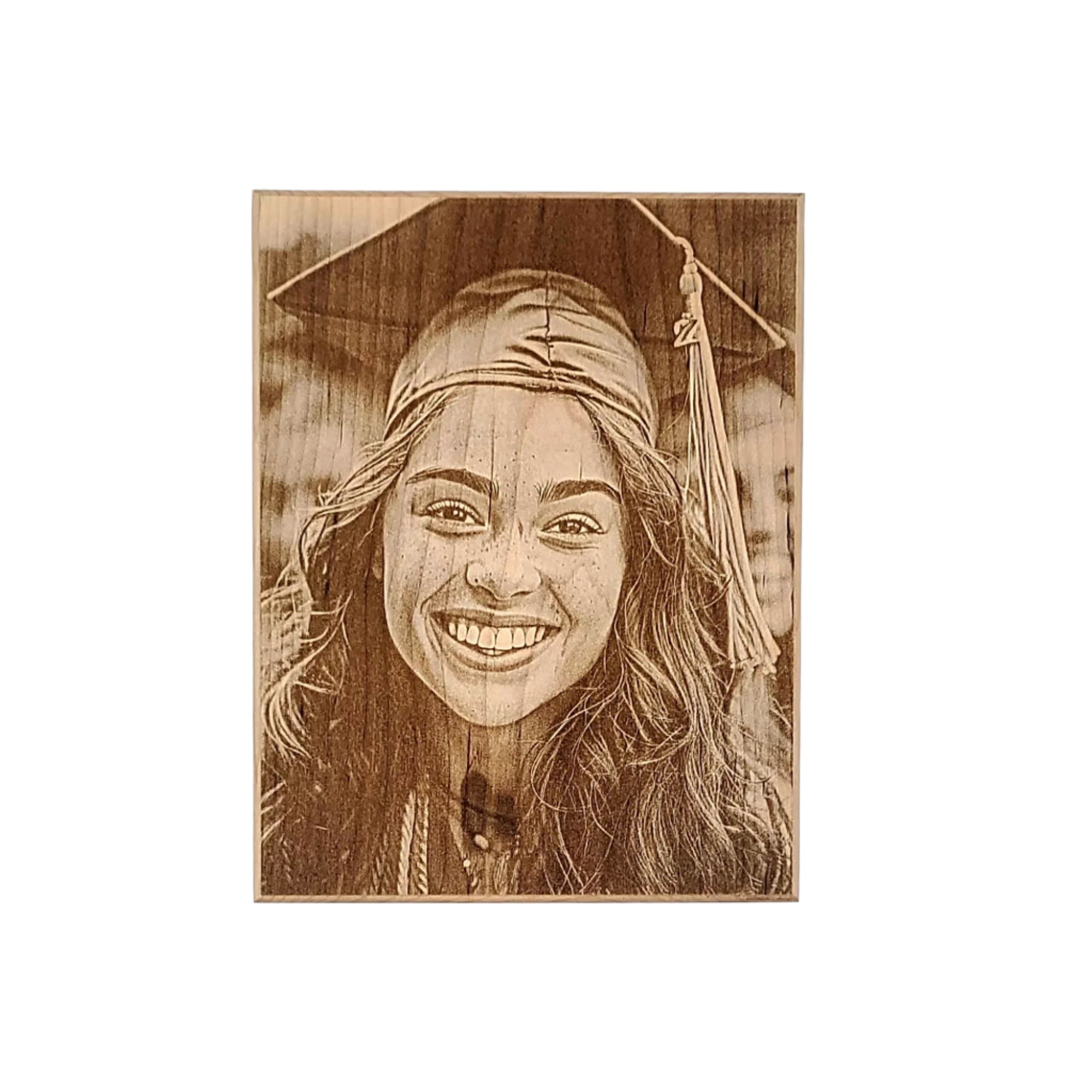 Solid Maple Hardwood Laser Engraved Photo - WP001 – Crater Goods